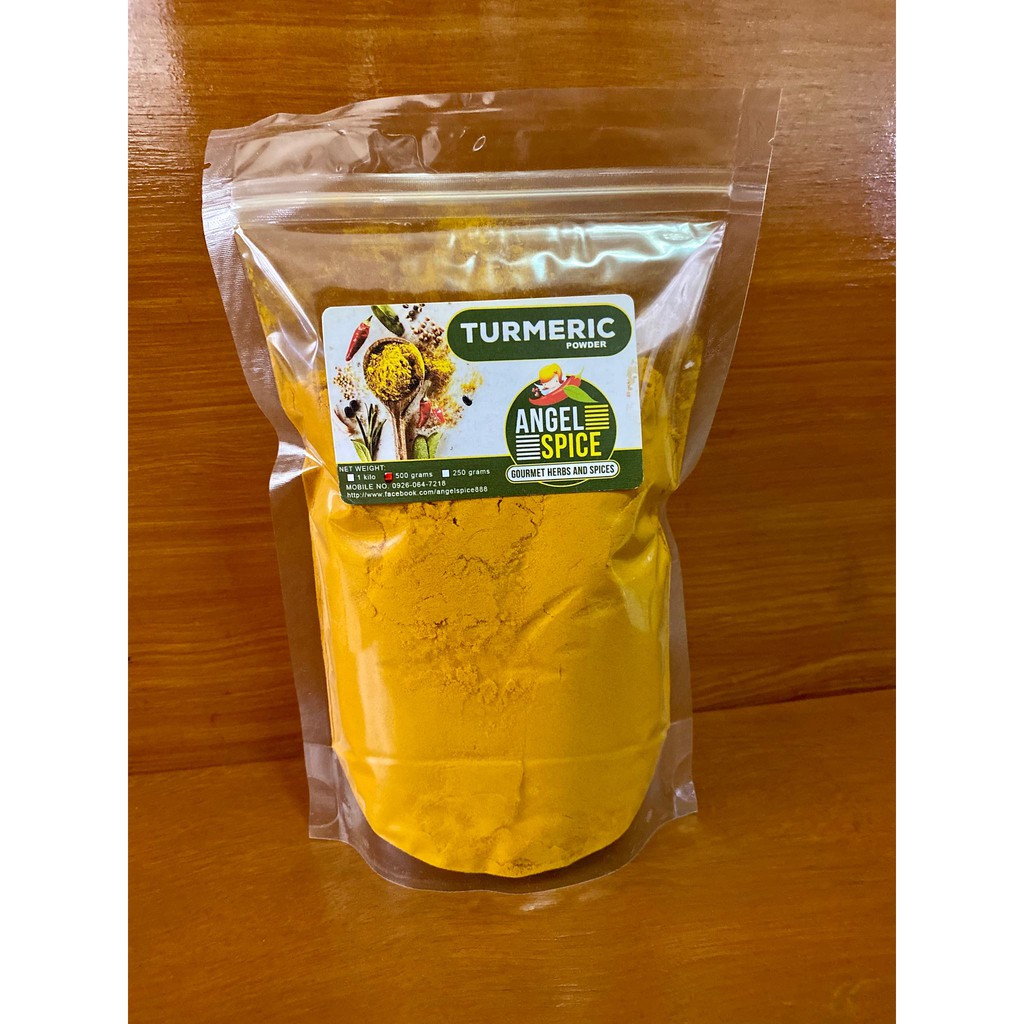 Angel Spice Turmeric Powder 1 kilo/ 500 grams/ 250 grams | Shopee ...