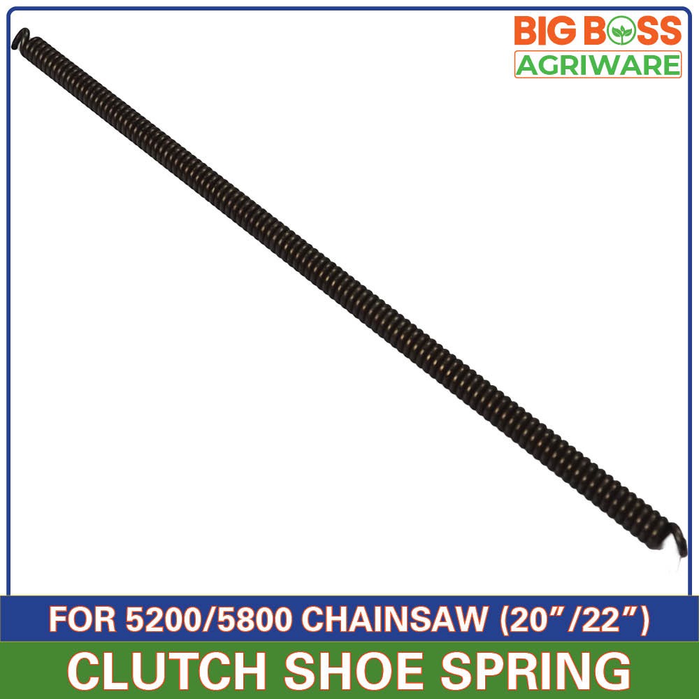 BBA Clutch Shoe Spring for 20"/ 22" Chainsaw 5200 (52cc) / 5800 (58cc ...