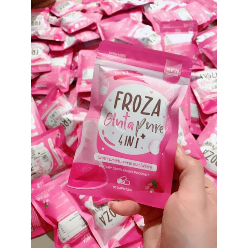 FROZA GLUTA PURE CAPSULE 4IN1 60 CAPSULE (ORIGINAL) | Shopee Philippines