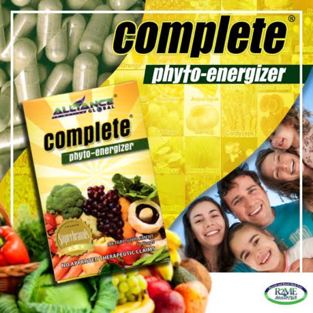 Complete phyto energizer AIM Global 30 capsules | Shopee Philippines