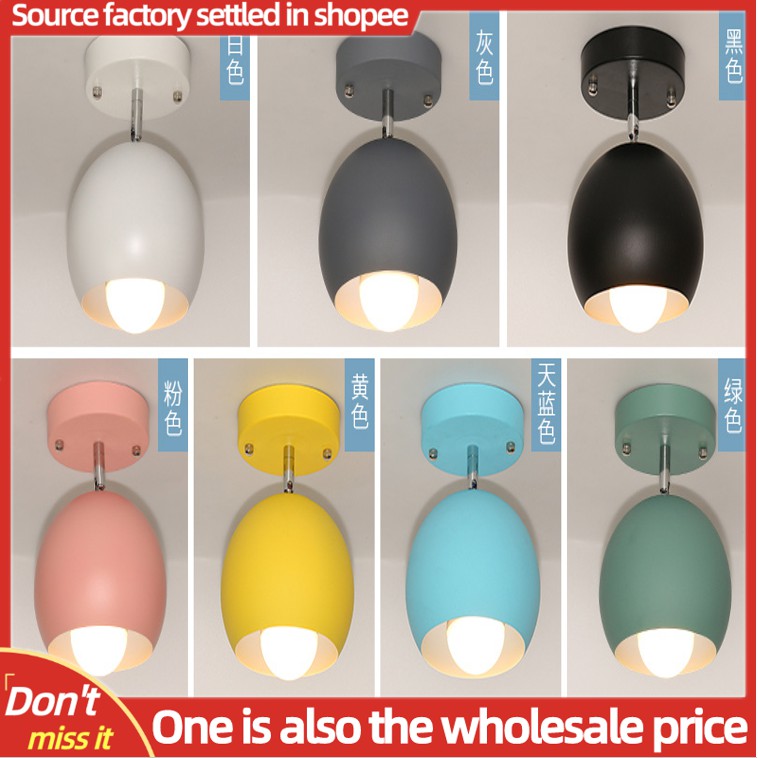 【Various styles】Nordic Creative Ceiling Lamp + Balcony Aisle Porch ...