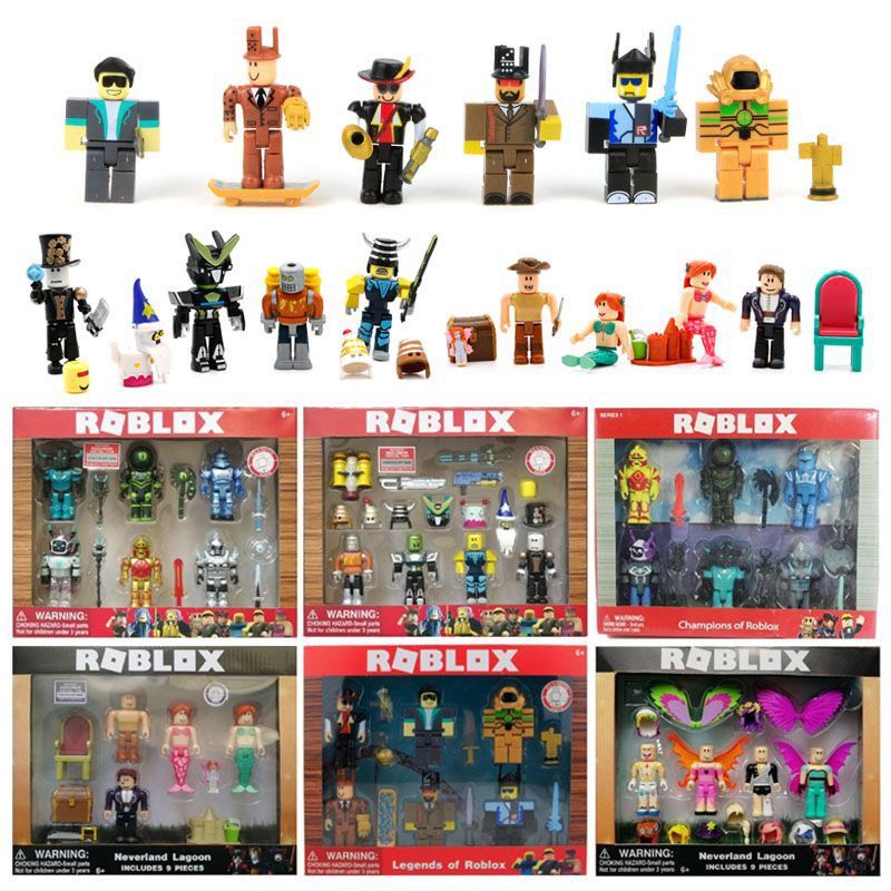 Spot stock Roblox Game Figma Oyuncak Champion Robot Mermaid Playset ...
