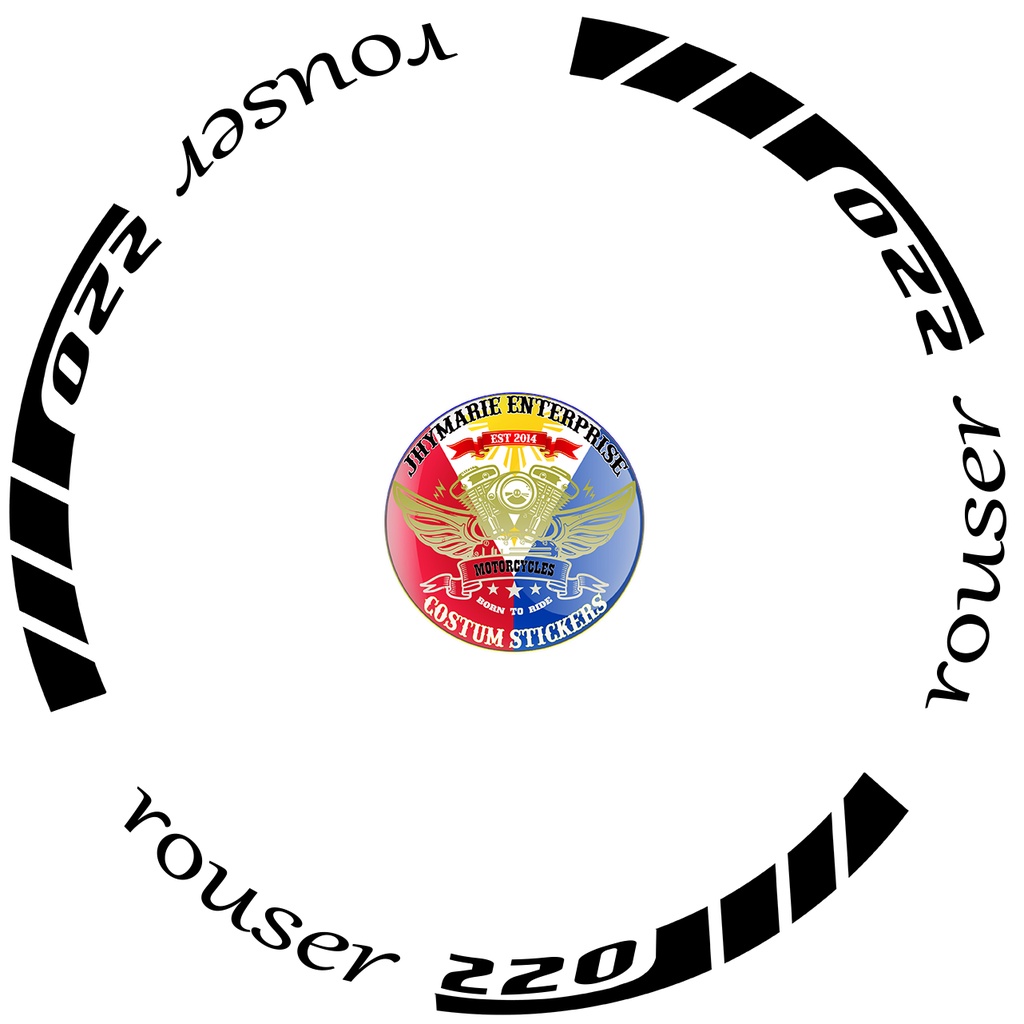 kawasaki rouser 220 decal mag sticker good for 2 mags | Shopee Philippines