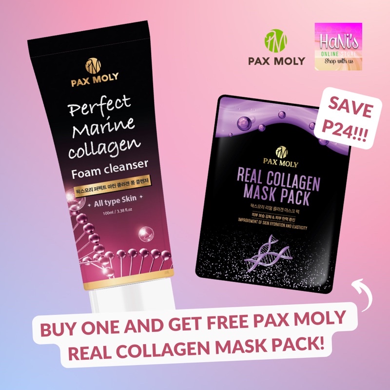 Pax Moly Perfect Marine Collagen Foam Cleanser ( for all-type skin ...