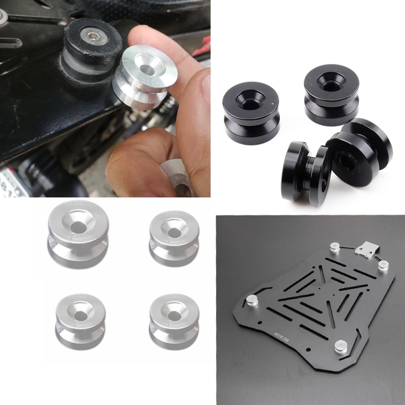 Plug and play 4PCS Spacer Set Alloy Universal Top Rear Luggage Box ...
