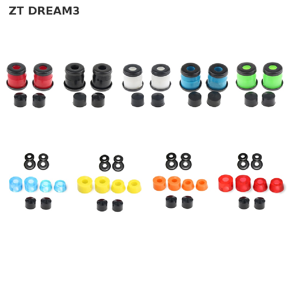 ZTD 1 Set Skateboard Truck Rebuild Kit Bushing Washers Pivot Cups Shock ...
