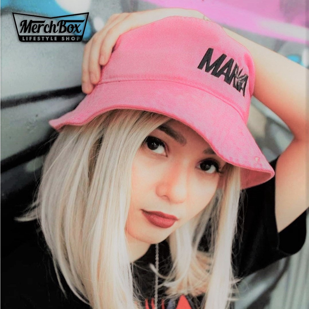 MARIA x MOSH Buckethat - Hot Pink (Free Stickers) | Shopee Philippines