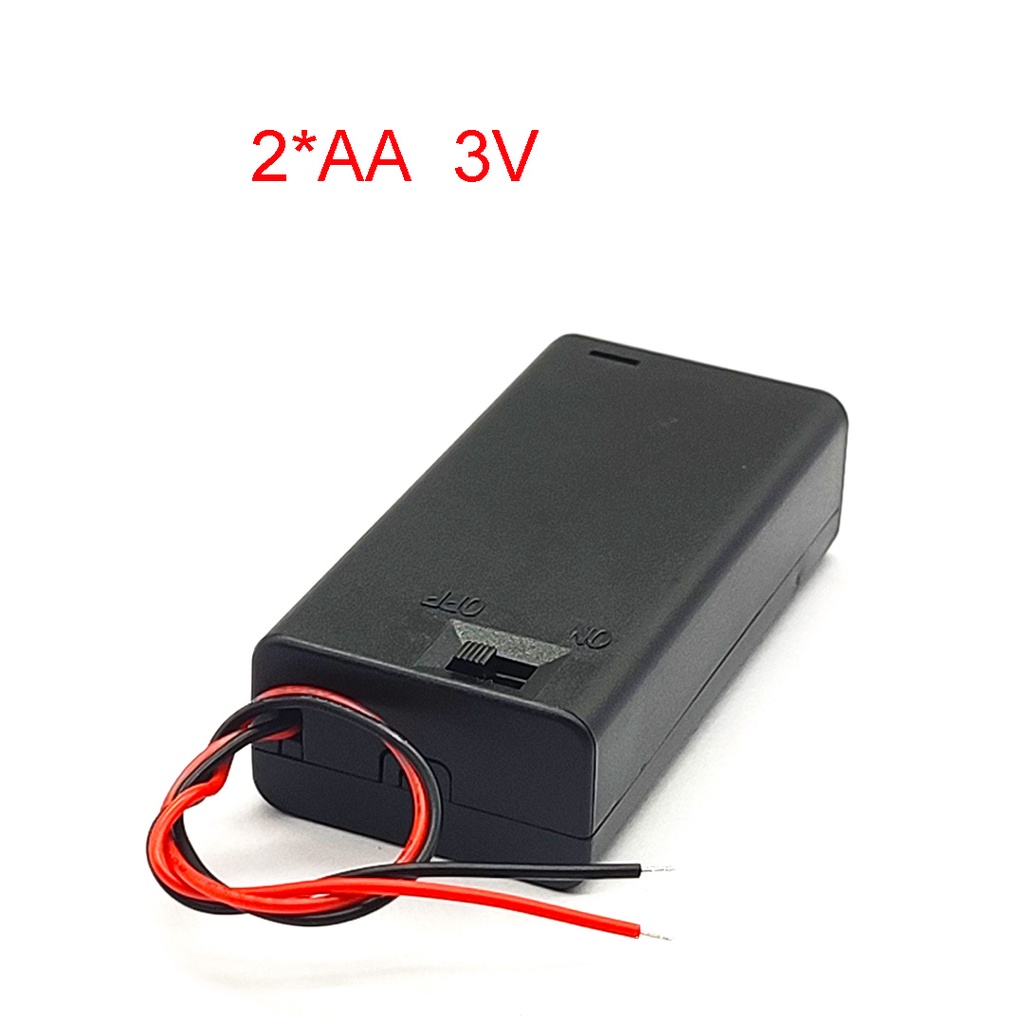 1/2/3/4 Slot 5AA Battery Holder AA Battery Box Case AA Battery Holder ...