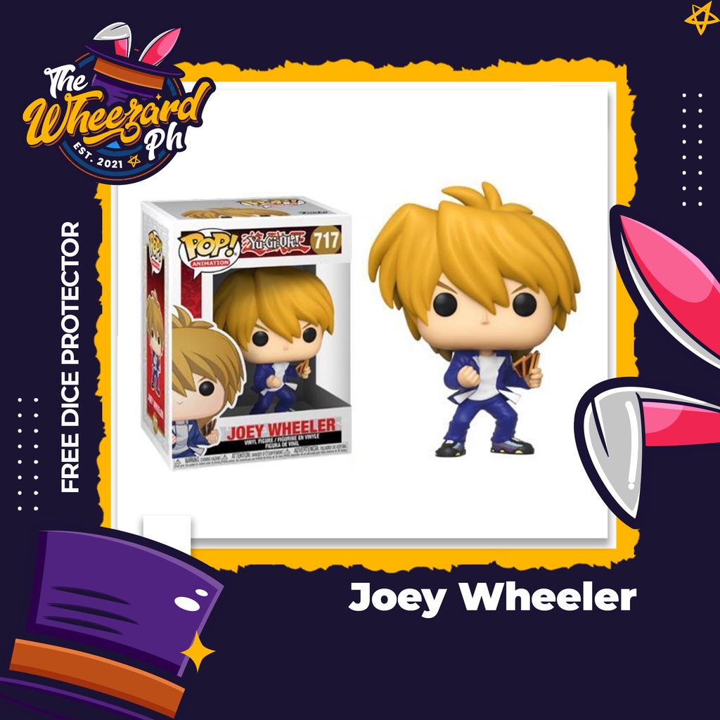 Funko Pop! Animation: Yu Gi Oh - Joey Wheeler with DICE Protector ...