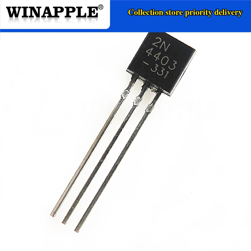 100pcs/lot 2N4401 4401 2N4403 4403 TO-92 triode Transistor In Stock ...