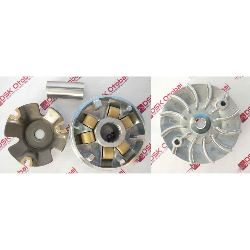 Rusi SC 125 Gala Pulley & Drive Face (Primary Sliding Sheave & Primary ...