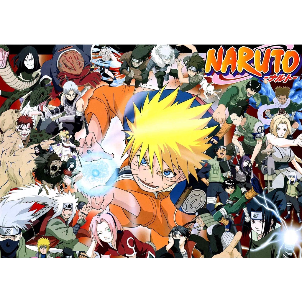 Naruto Shippuden Anime Poster A4 Size | Shopee Philippines