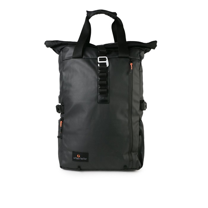 Urban Factor Lanspresado Black Original Roll Backpack | Shopee Philippines