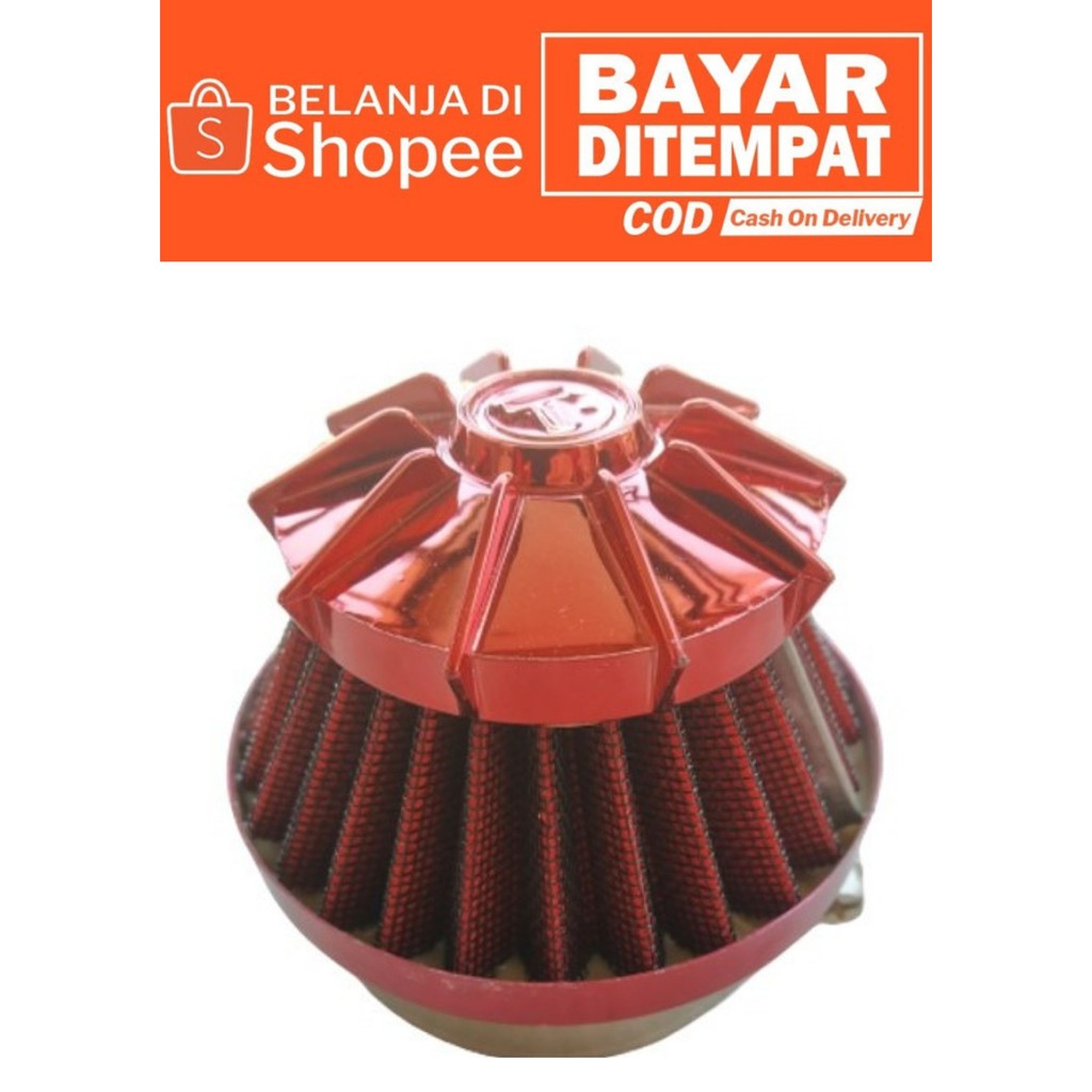 MERAH Blue Variation Carburetor Filter for all RED motorbikes | Shopee ...