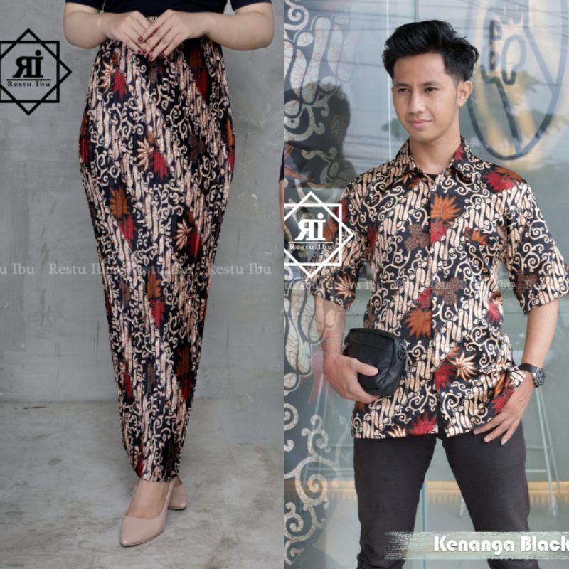 Couple BATIK | Couple BATIK Shirt | Short Hand Men's BATIK | Modern ...