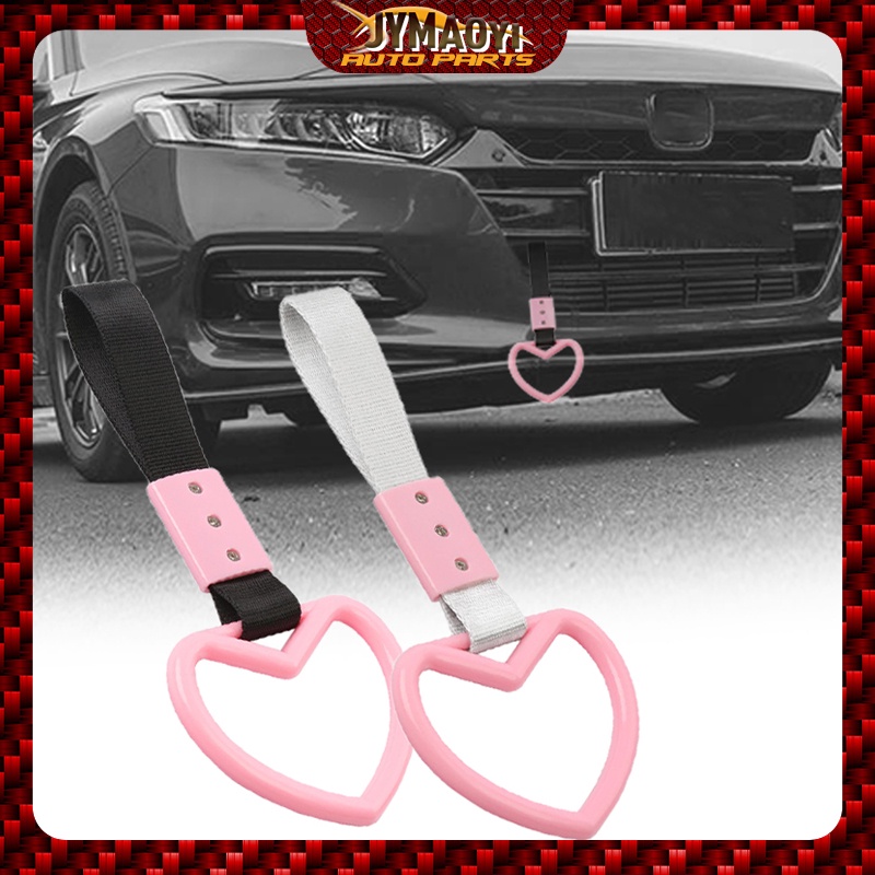 Newest Pink Car Interior Pull Ring Subway Train Bus Handle Strap Charm ...