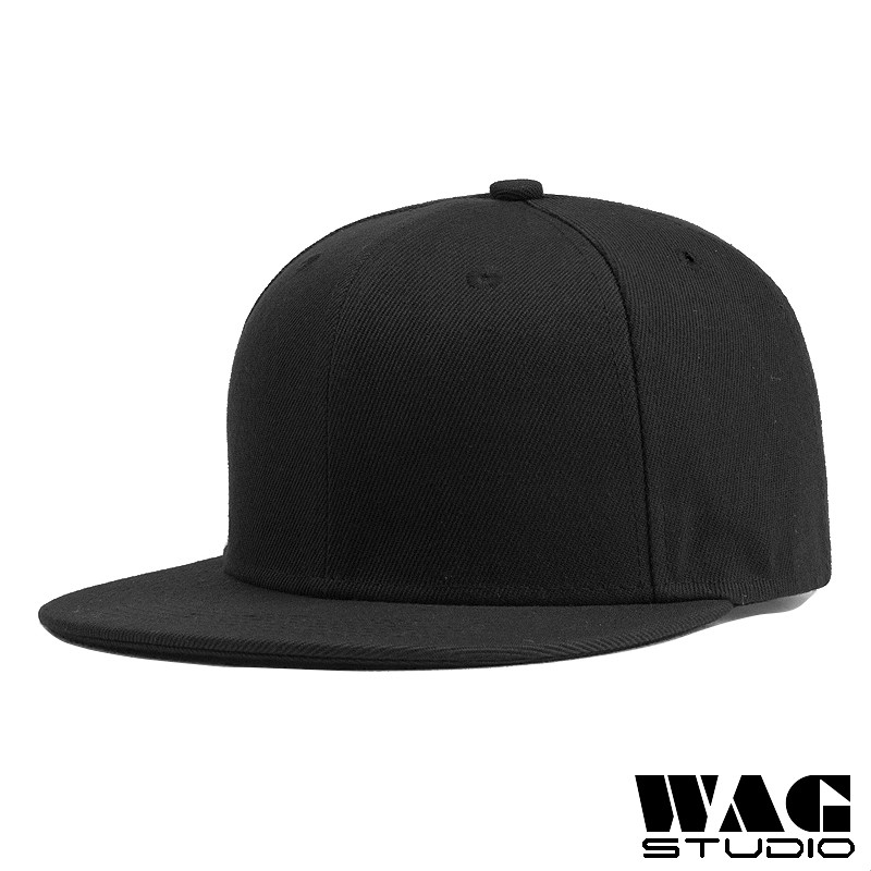 WAG Hat | Ready Stock Plain Fitted Cap for Men Women Hip Hop Close ...