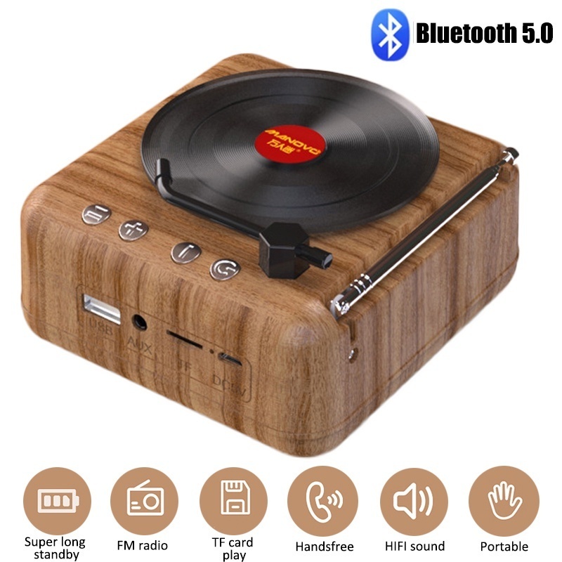 Turntable Record Player Portable Record Player Classic Retro Vinyl ...