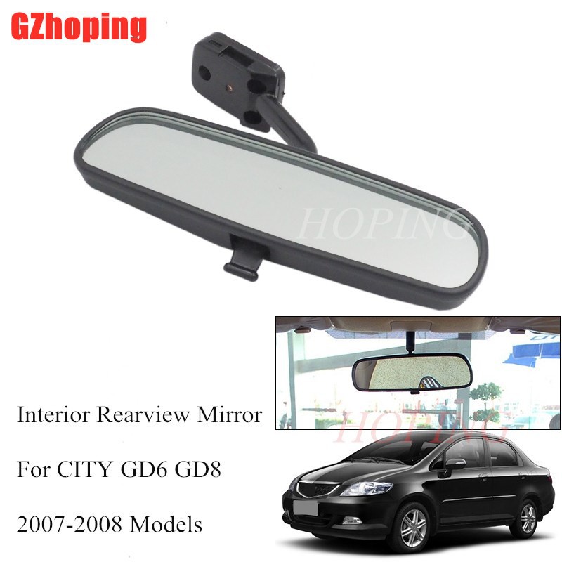Car Interior Rearview Mirror For HONDA CITY GD6 GD8 2006 2007 2008 ...