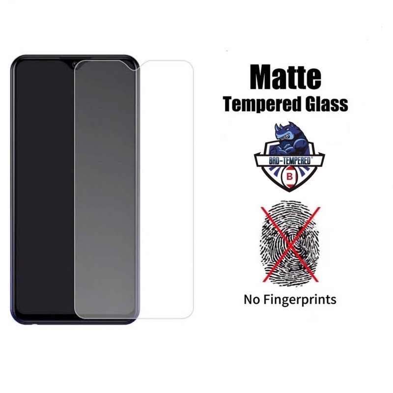 Samsung Matte Tempered Glass For A02S A11 A12 A20s A21S A32 A20 A50S ...
