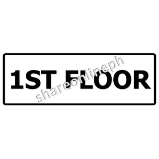 Laminated Signages / Floor Signages / Signboards / Floor Indicator ...