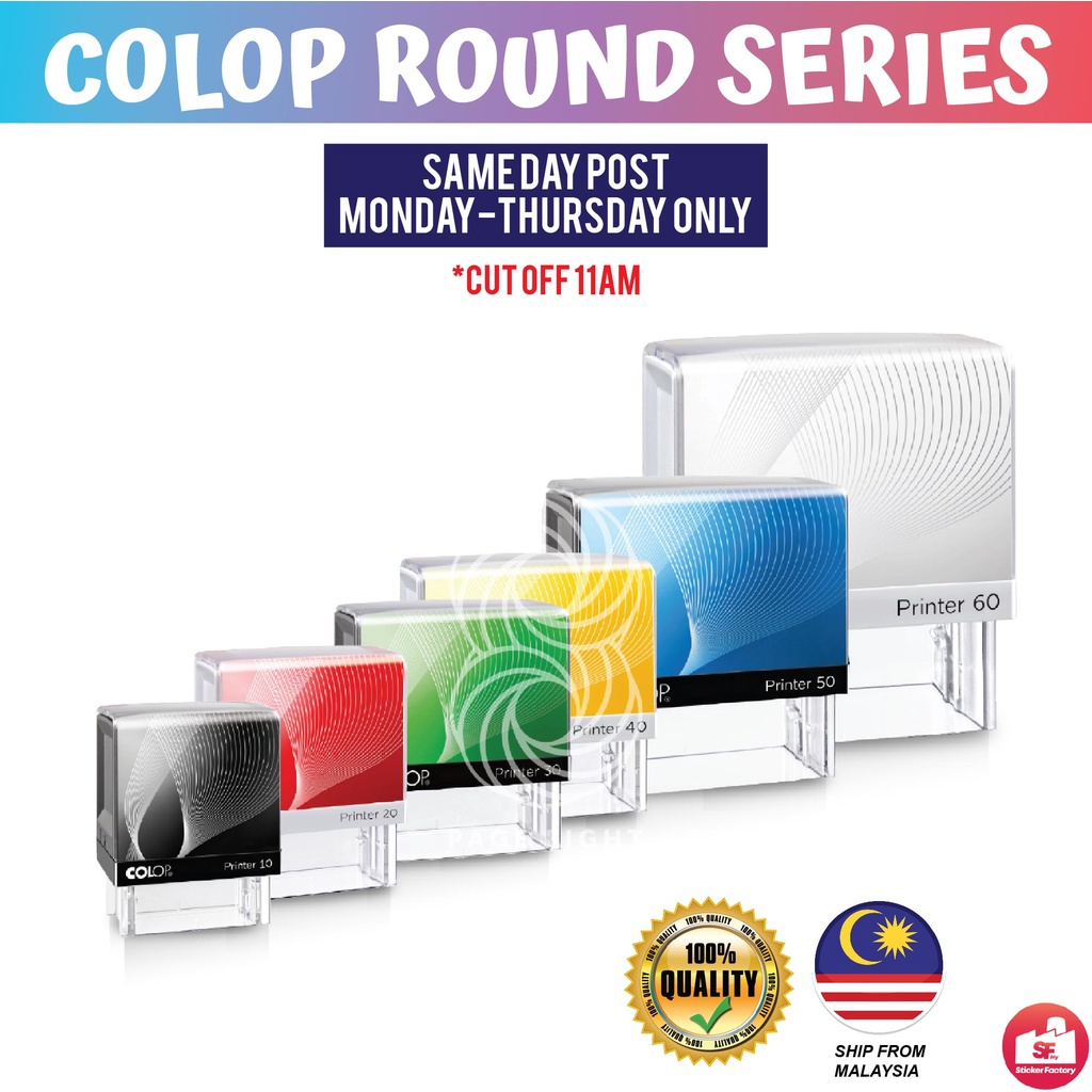 Rubber Stamp Colop/Company Stamp Colop/Doctor Teacher Company address ...