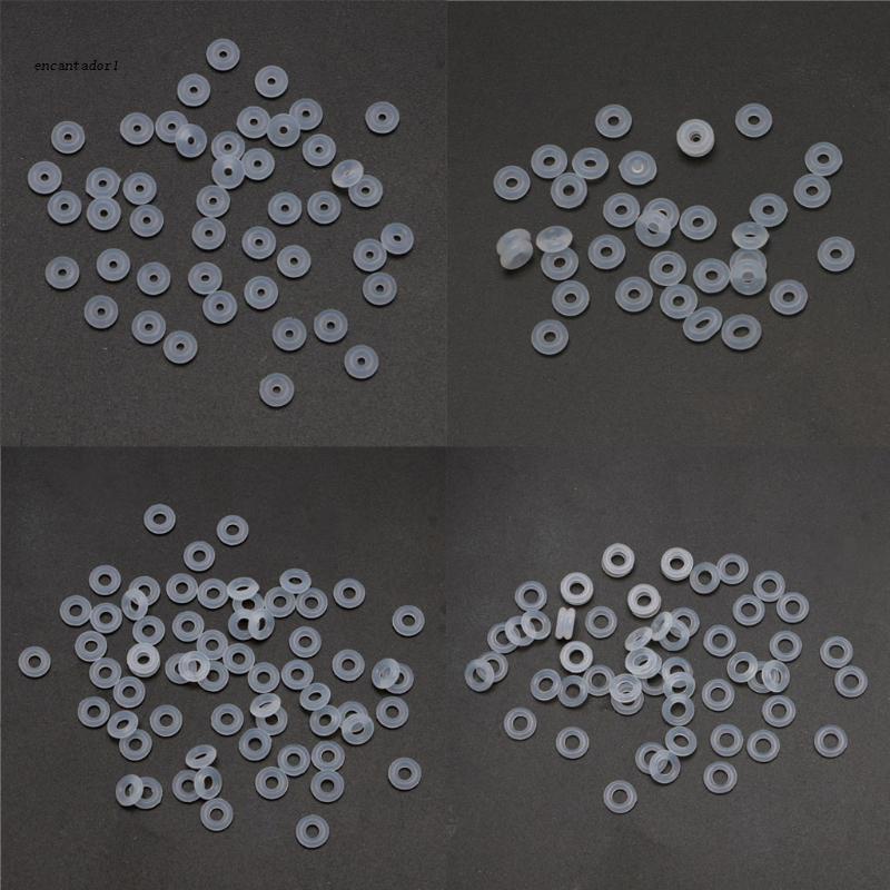 Clear Silicone Rubber Stoppers Antiskid Locating Ring for Spacer Beads ...