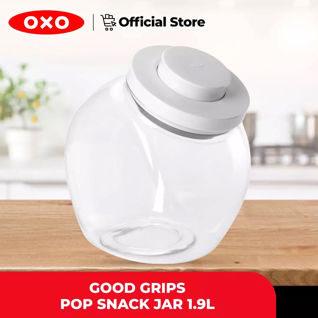 OXO Houseware Good Grips POP Airtight Small Cookie Jar 2qt. | Shopee Philippines