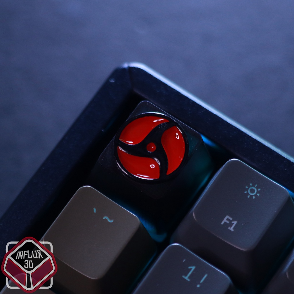 Naruto Sharingan Itachi Mangekyo Keycap Mechanical Keyboard | Shopee ...