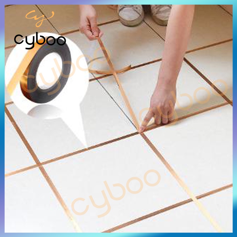 50m/Roll DIY Ceramic Crevice Tile Sticker Self Adhesive Wall Tile Floor ...