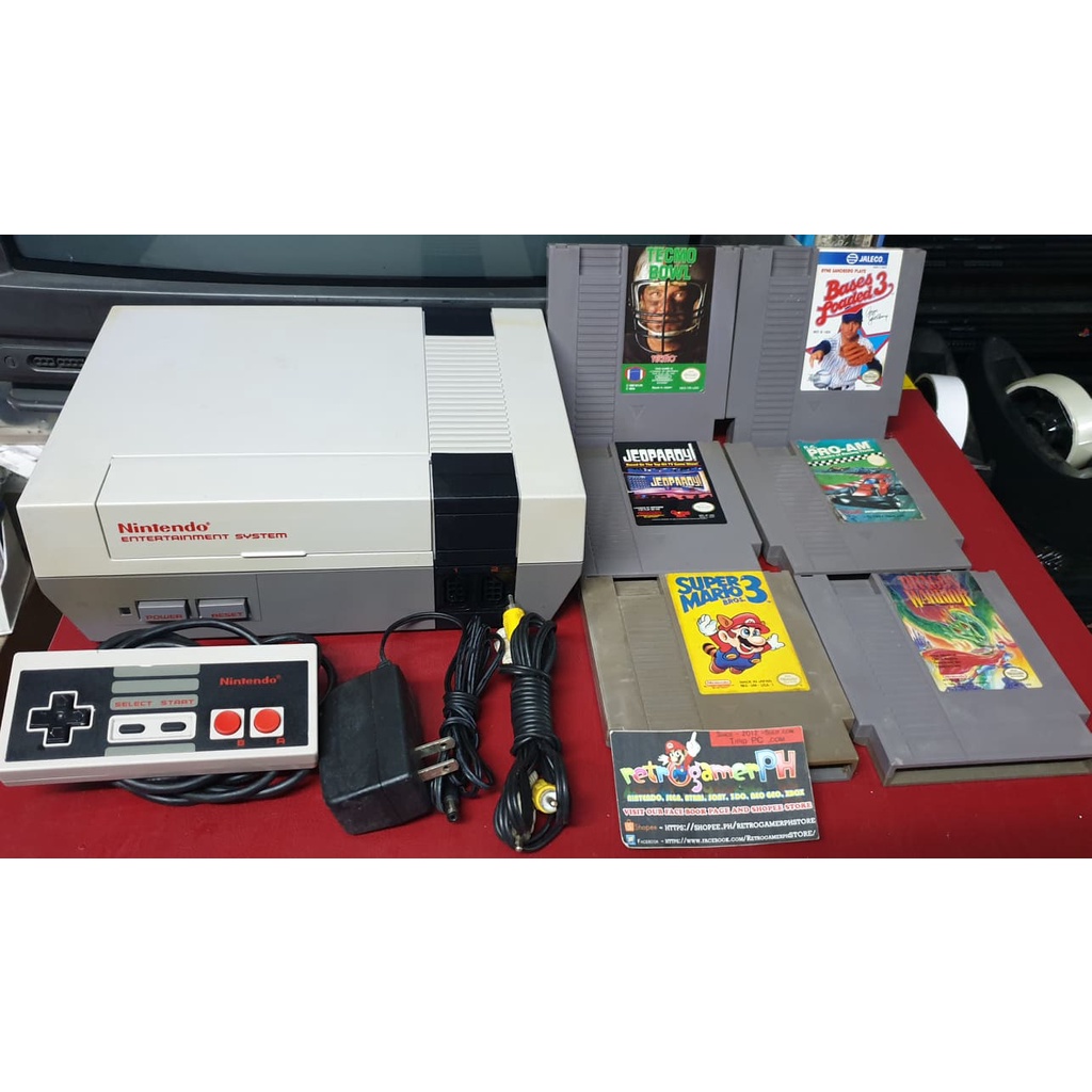 Nintendo NES Console Bundle #4 | Shopee Philippines