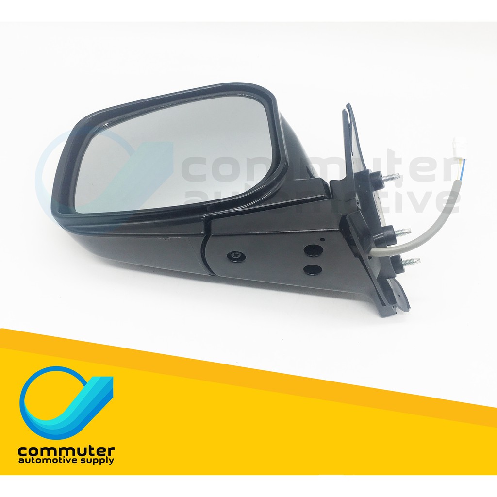 [LEFT Black Power w/ Thick Frame] Mitsubishi Adventure Side Mirror ...