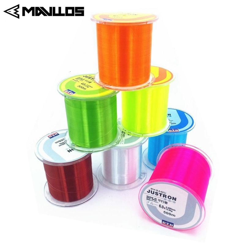 Mavllos 500m Floating Monofilament Nylon Fishing Line Japan Material Thread Carp Fly Fishing ...