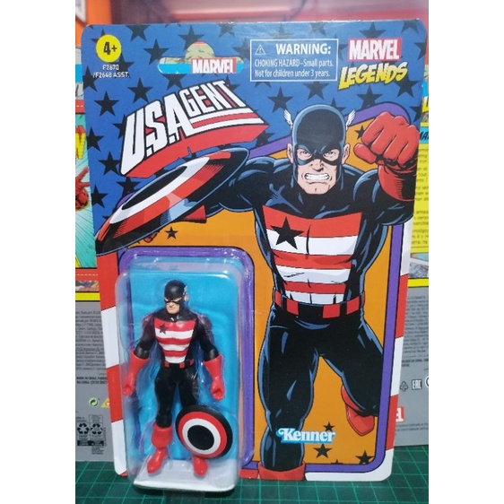 Hasbro Marvel Legends Retro U.S. AGENT action figure | Shopee Philippines