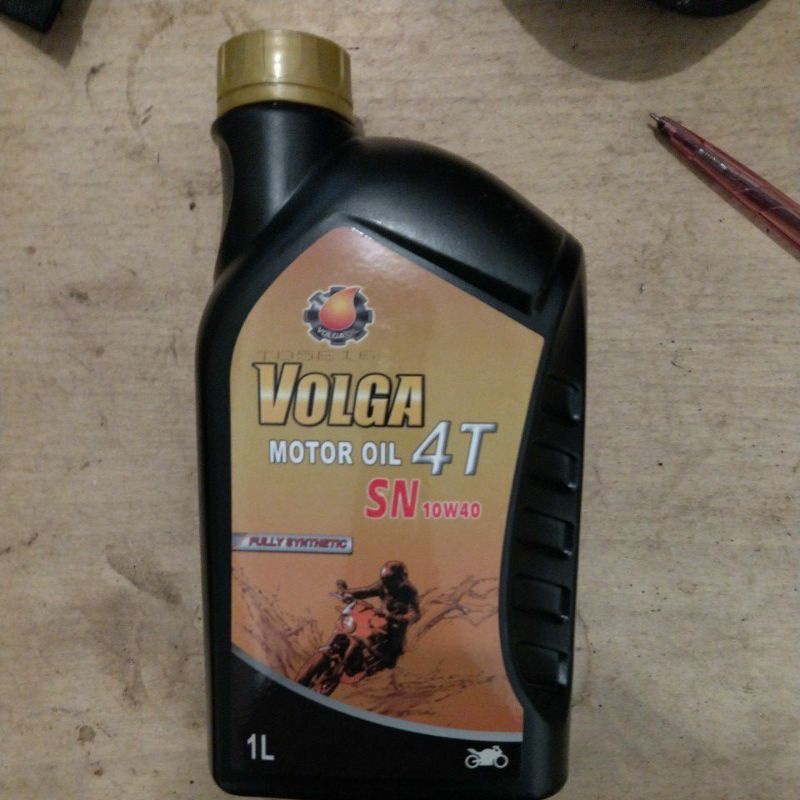 VOLGA MOTOR OIL 4T SN 10W40 Volga Fully Synthetic SN 4T 10W40 1 Liter | Shopee Philippines