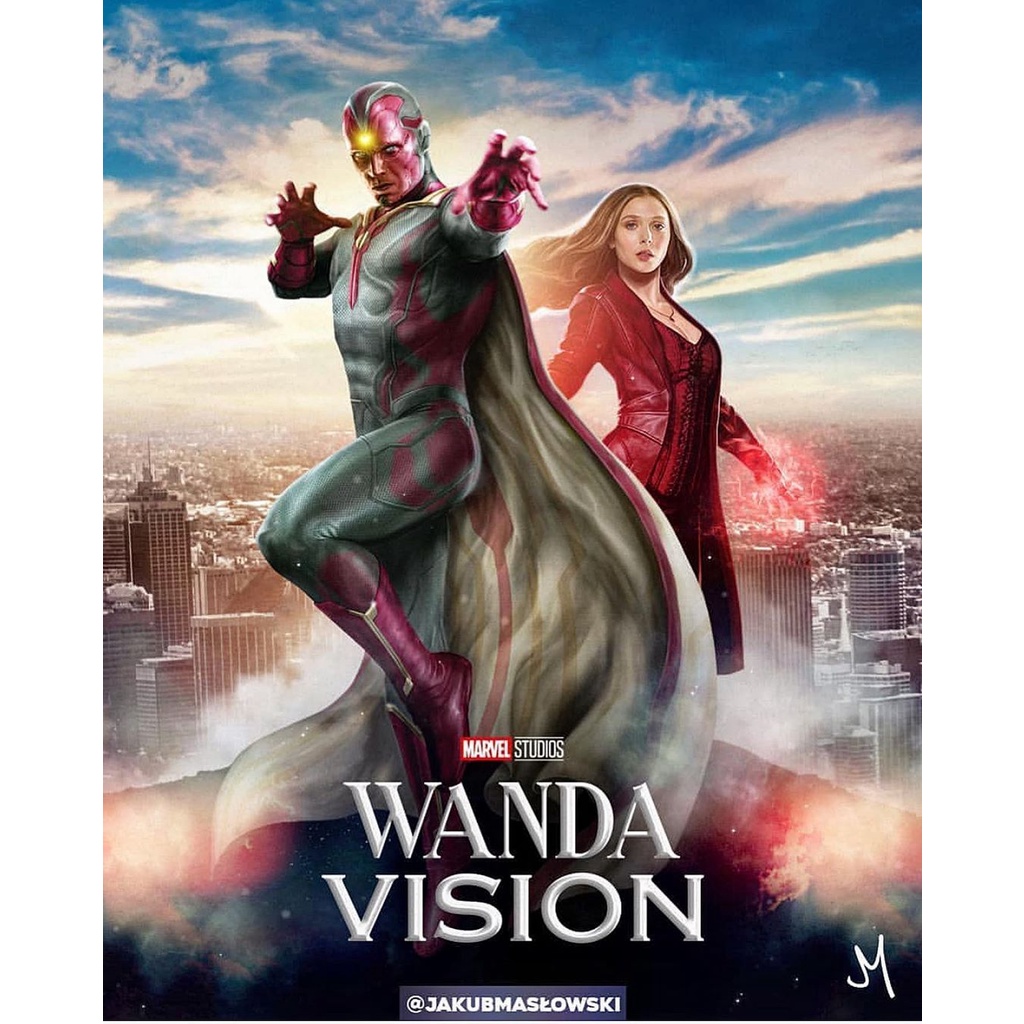 Doctor Strange/ Wanda Maximoff/ Wandavision A4 size Posters | Shopee ...