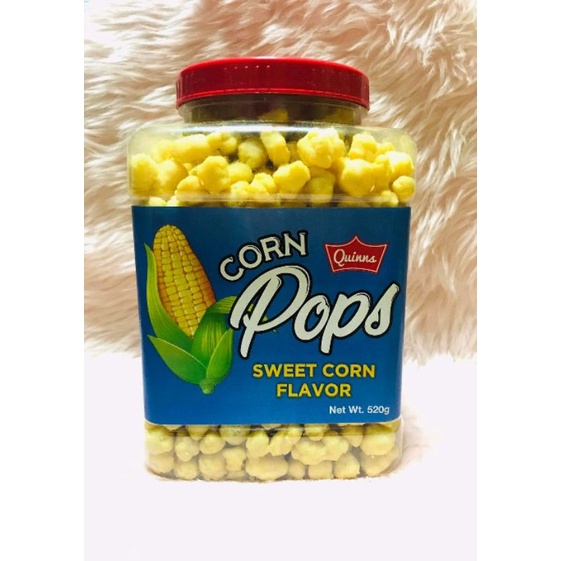 🇵🇭 Quinns Corn Pops Sweet Corn Flavor 520g | Shopee Philippines