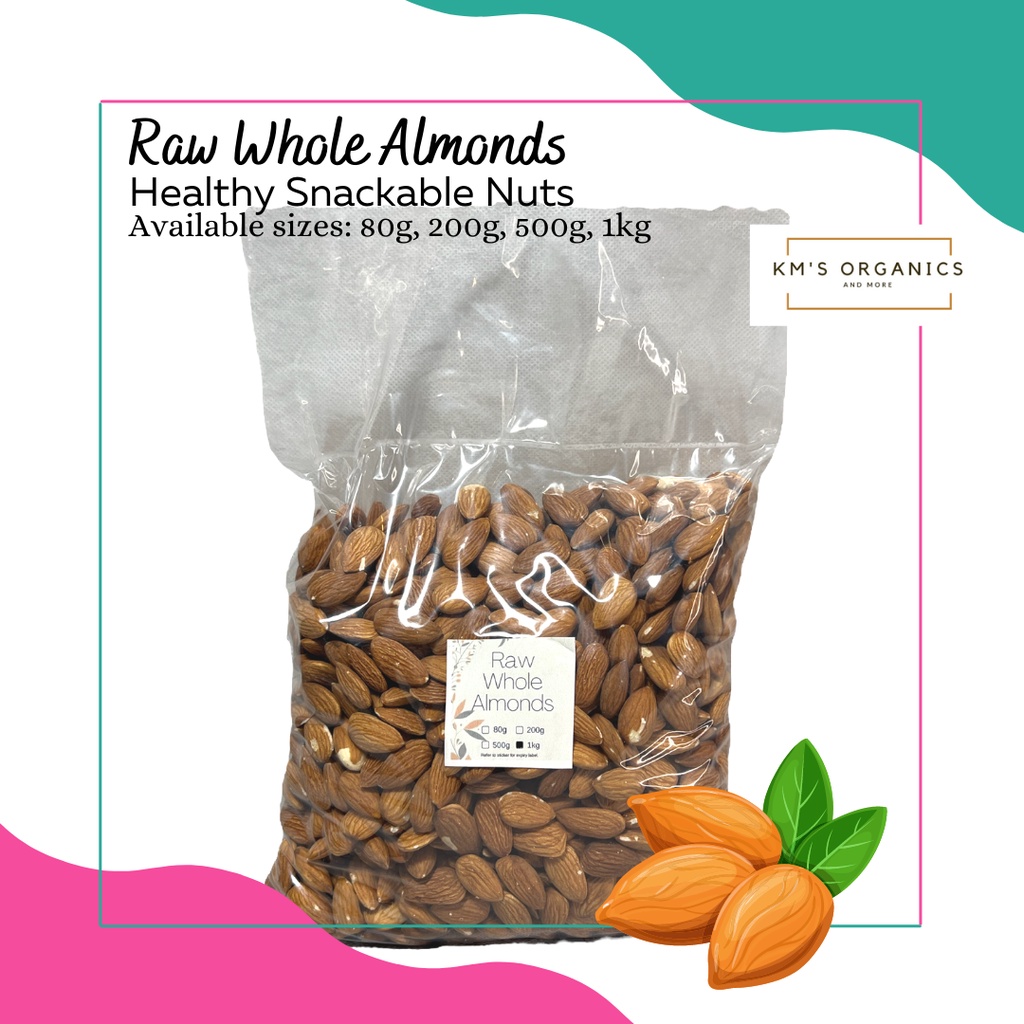Whole Almonds - LARGE PACKS! | Shopee Philippines