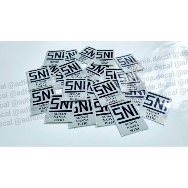 Sni Sticker Decal Asked Wife | Shopee Philippines