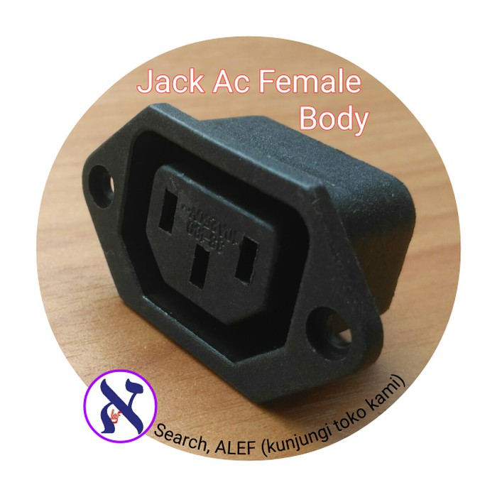 Socket ac female computer chassis body casing box jack Socket | Shopee ...