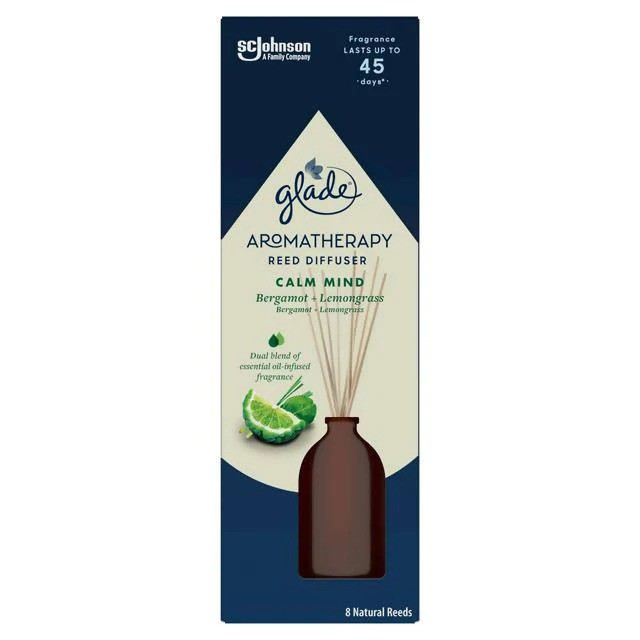 Glade Aromatherapy Reed Diffuser - Lemongrass 80ml | Shopee Philippines