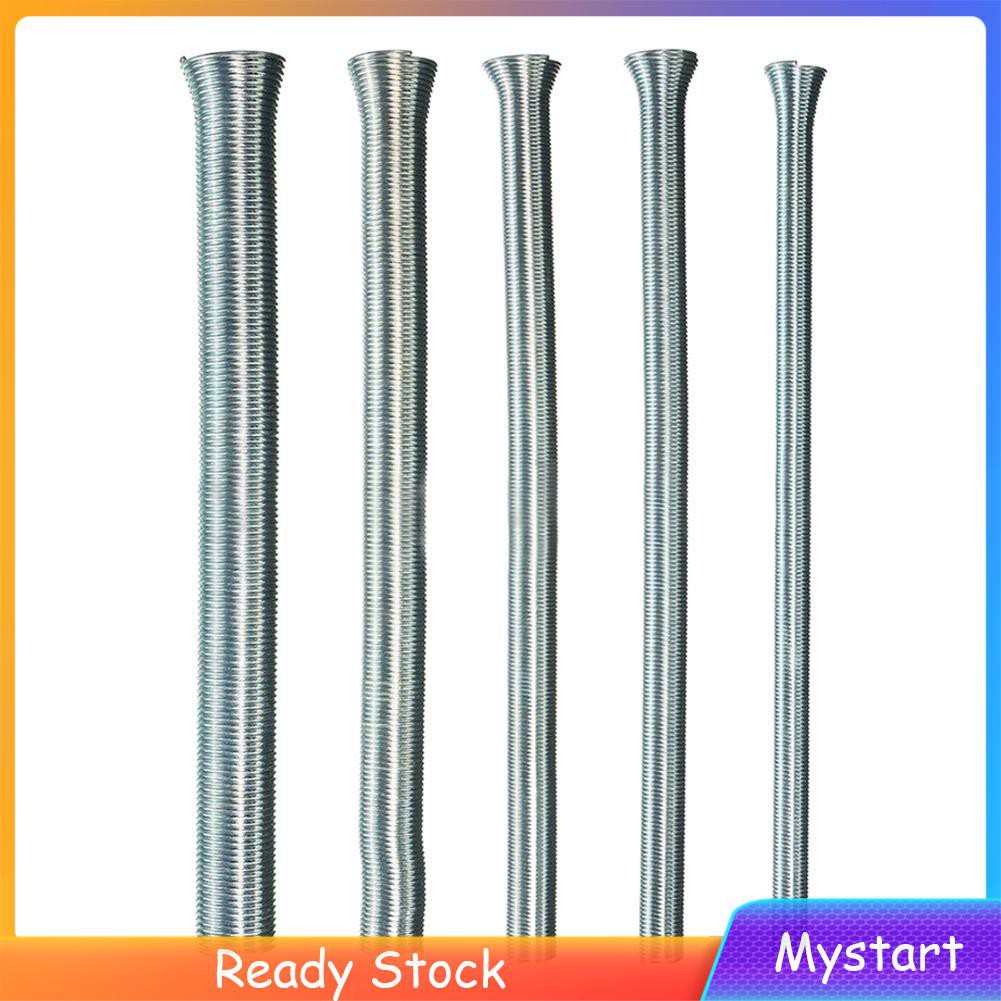 5Pcs/set Manual PVC Wire Spring Pipe Bender Curve Springs Tube Bending ...