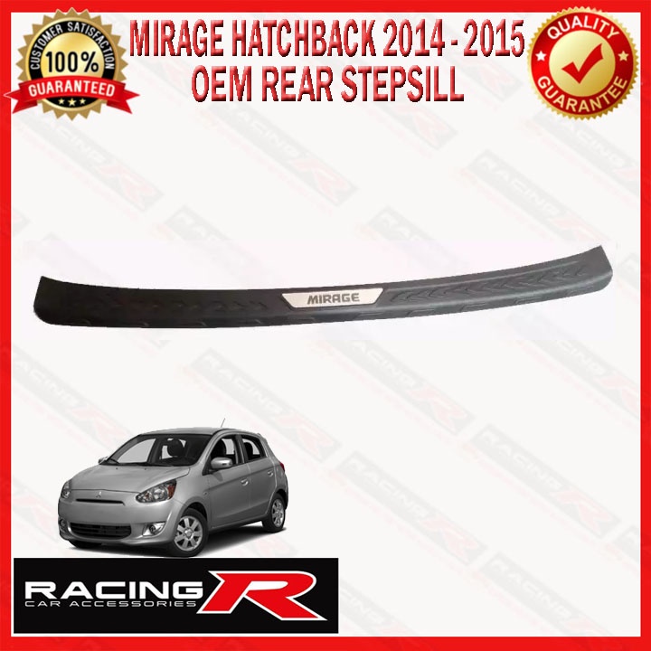 Mitsubishi Mirage Hatchback 2014 - 2015 Rear Step Sill or Rear Bumper ...