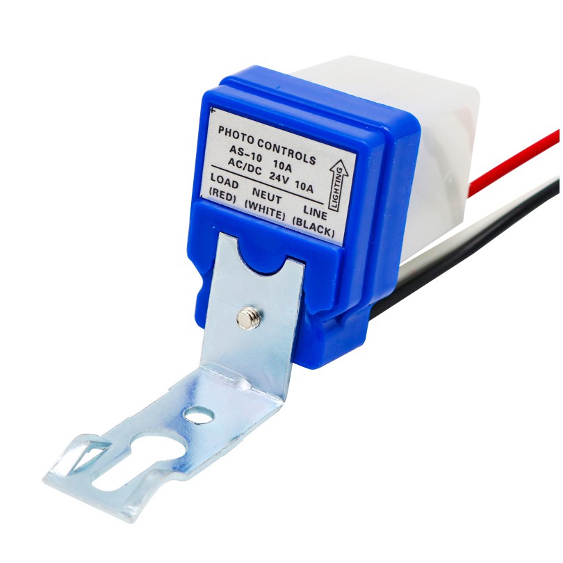12v 24v 220v 10a Street Light Sensor Auto On Off Sound Control As-10 ...