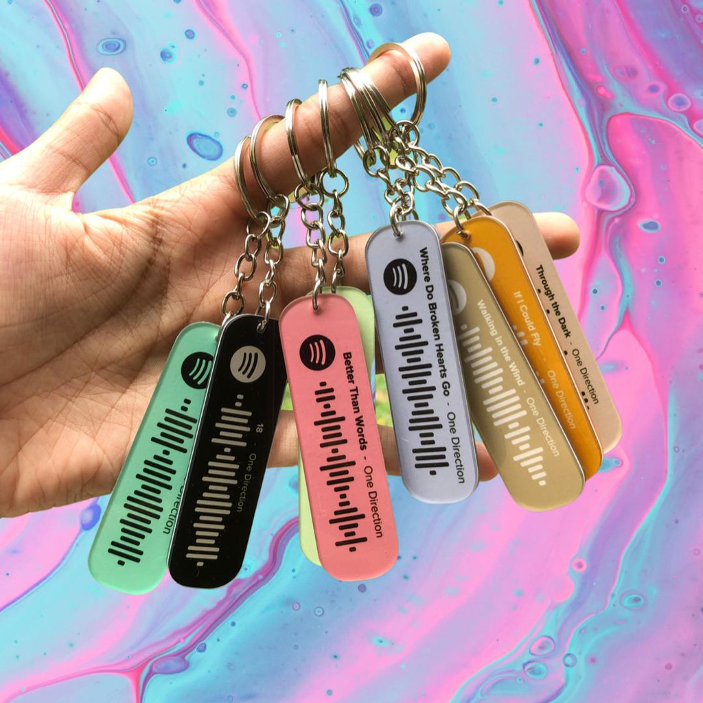 One Direction Song Spotify Keychain | Shopee Philippines