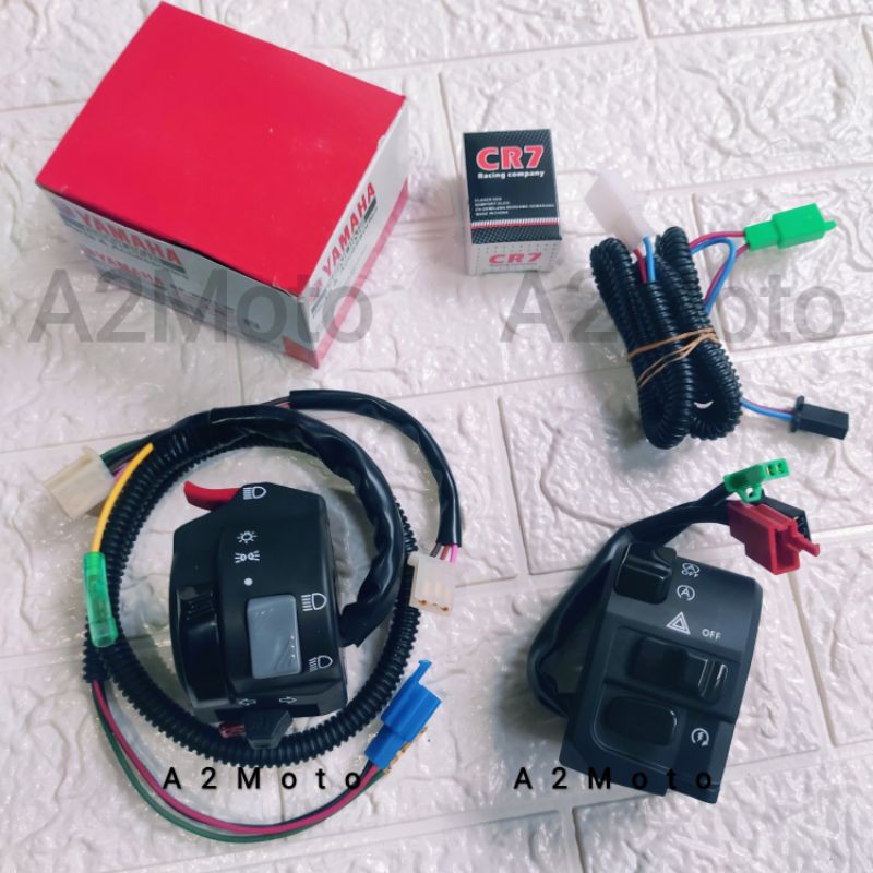 YAMAHA AEROX V2 / NMAX V2 V1 OEM SWITCH Left and Right with RELAY NOT ...
