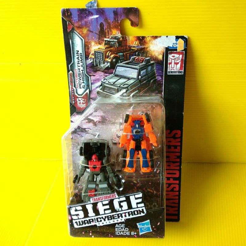 Transformers Siege Warcybertron Trilogy Autobot Powertrain | Shopee ...
