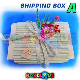 Gift Box Small Shipping Corrugated Box A- C sold per piece by Boxes R US | Shopee Philippines