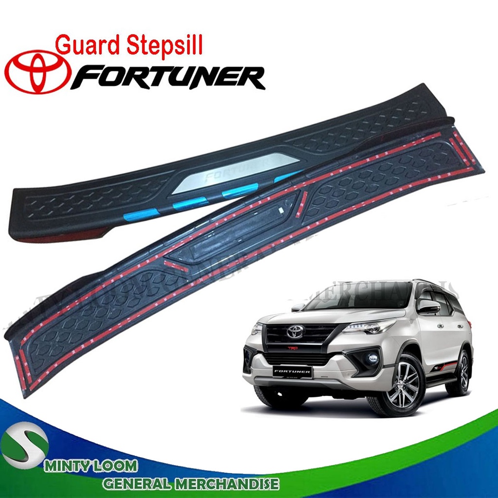 Toyota Fortuner 2016 2019 Rear Bumper Guard Protector Rear Bumper Step