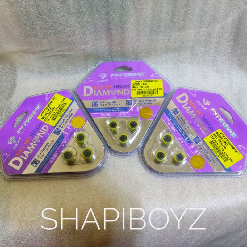 PITSBIKE DIAMOND BALL SET TEFLON MIO SPORTY | Shopee Philippines